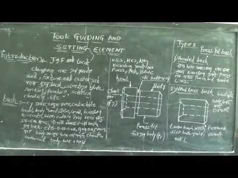 Tool Guiding And Settings Eleaments Of Jig and Fixtures(Part-2). - YouTube
