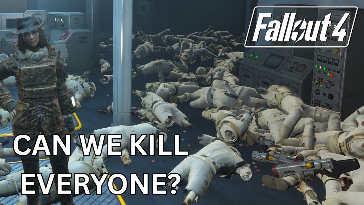 Destroy the Institute - Can We Kill Everyone in Fallout 4 #8 - YouTube