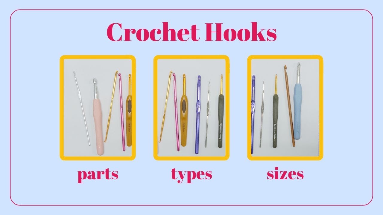 crochet hooks Philippine Edition (tagalog explanation) - YouTube