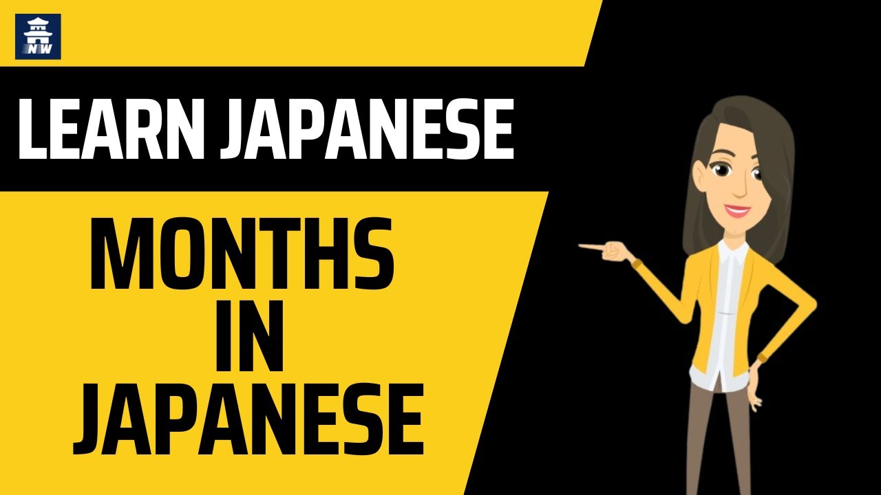 Learning Japanese : MONTHS of the year in Japanese - YouTube