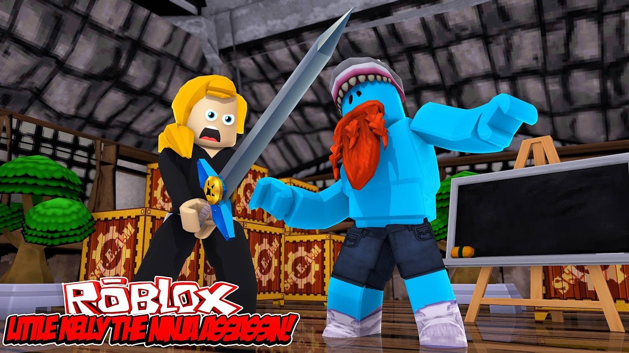 LITTLE KELLY THE NINJA !!! Sharky Gaming | Roblox - YouTube