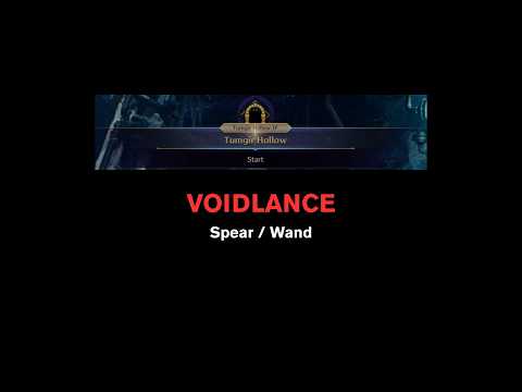 Clearing the new Tumgir Hollow as Voidlance - Throne and Liberty