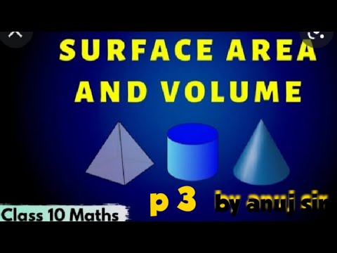 surface area n volume class 10 ,ex 13.1 ncert solution p3 - YouTube