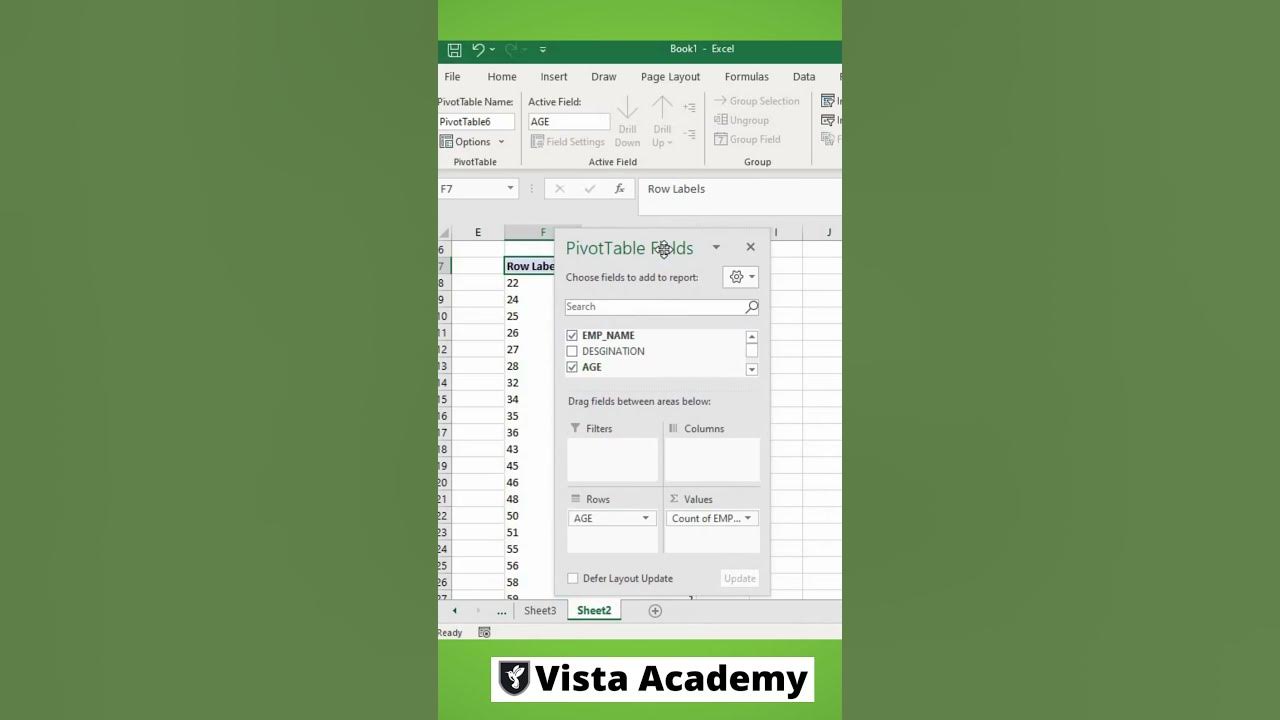 how to Group BY your data with help of Pivot table. #exceltech #exceltips #datascience #excel ...