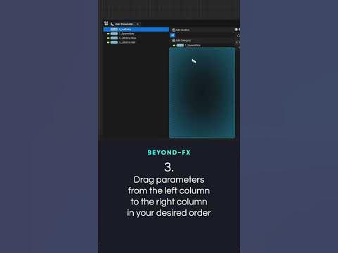 🧠 Real-Time VFX Quick Tip: How to Organize User Parameters in Unreal Engine 5 | Beyond-FX # ...