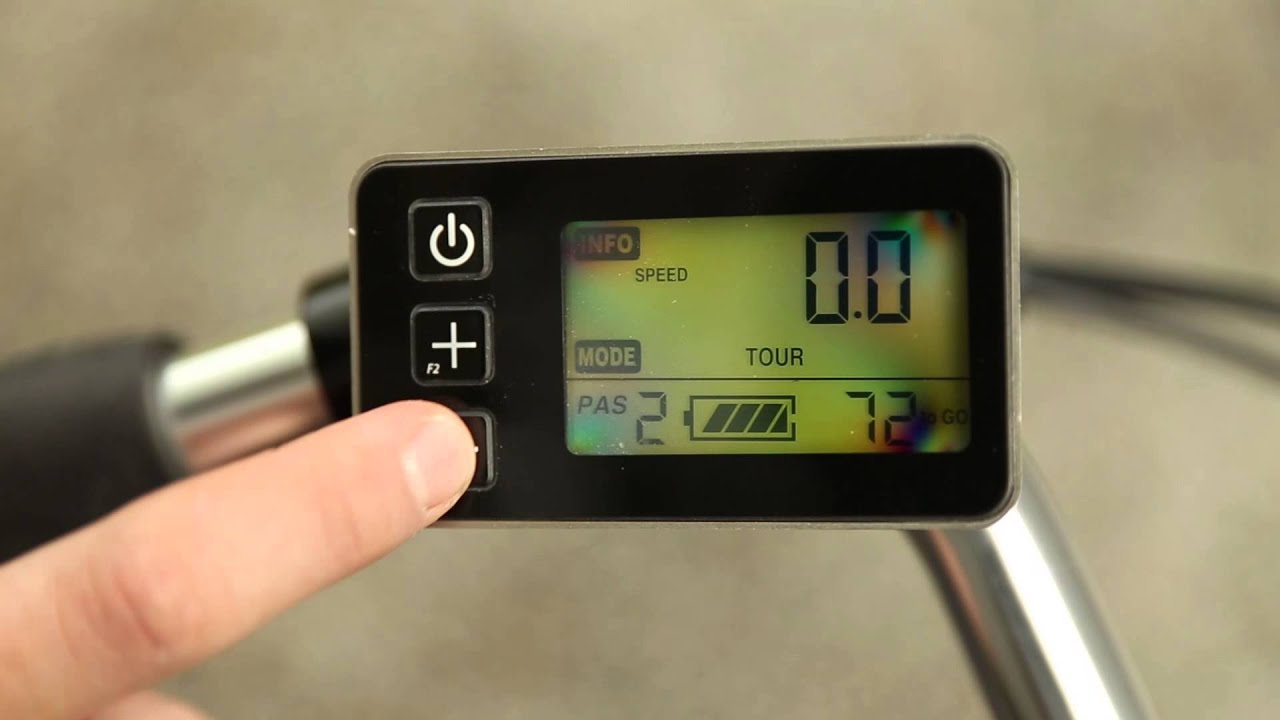 DBS EL-SYKKEL INFO DISPLAY - YouTube