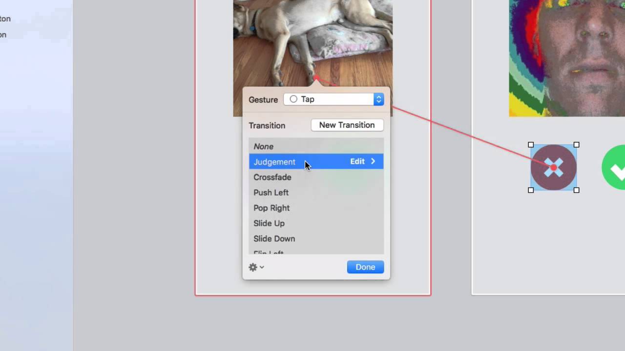 Tinder Style Transition - YouTube