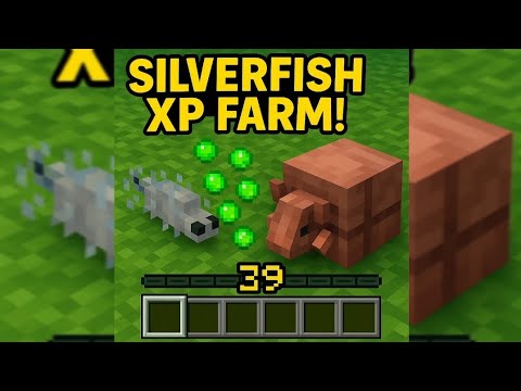 "INSANE Silverfish XP Farm with Armadillo! 🔥 Minecraft bedrock 1.21 ...