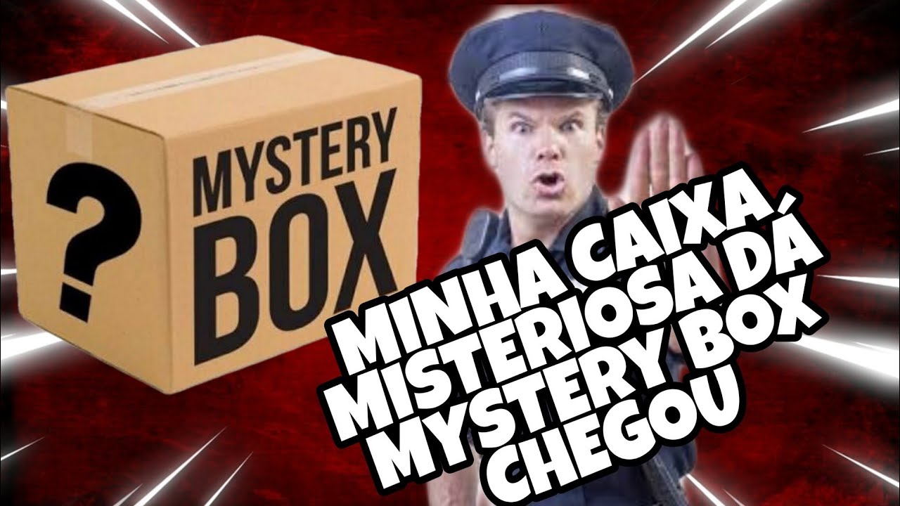 MINHA CAIXA MISTERIOSA DÁ Mystery BOX CHEGOU - YouTube