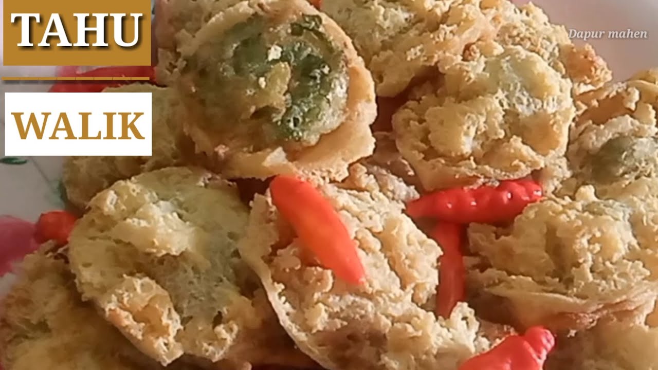 RESEP TAHU WALIK ENAK DAN CRISPY - YouTube