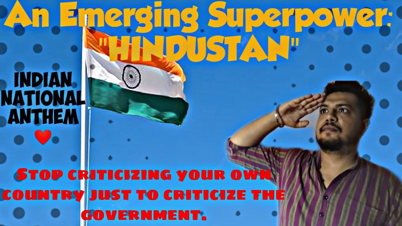 Jana Gana Mana || Indian National Anthem || India Celebrates 74th ...
