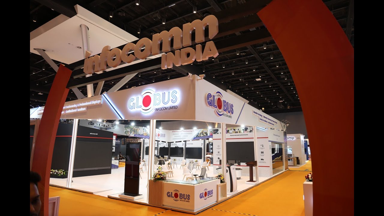 Mega Display of the Latest Technology Innovations by Globus Infocom at ...
