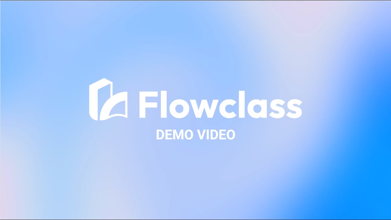 Flowclass Demo Video - YouTube