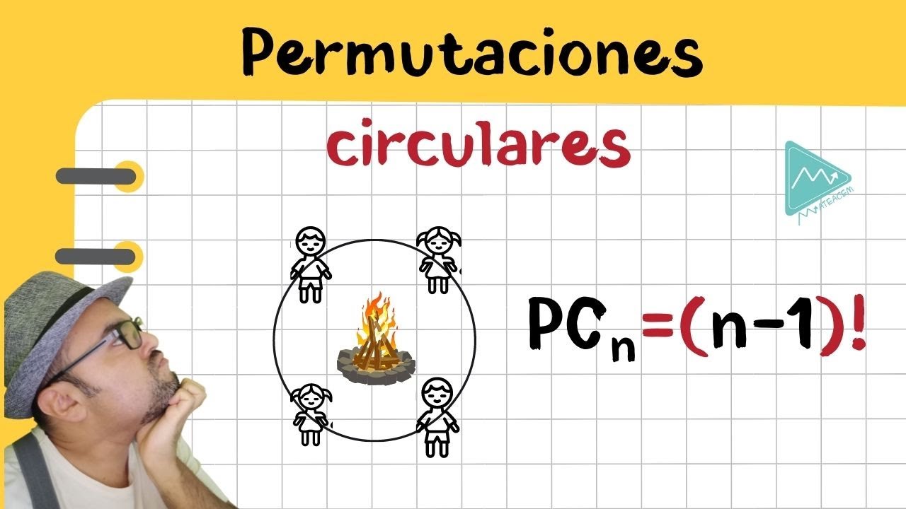 Permutaciones Circulares - La MEJOR explicación - YouTube
