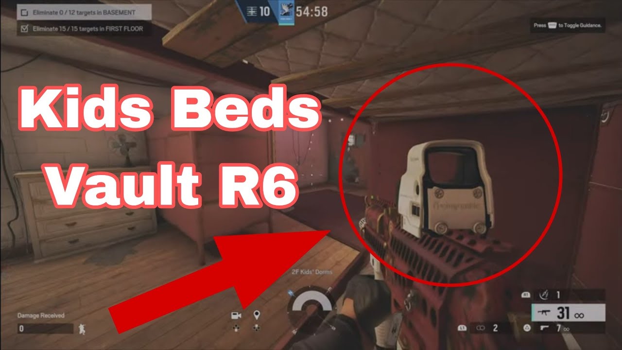 [R6] How to vault on kids beds - YouTube
