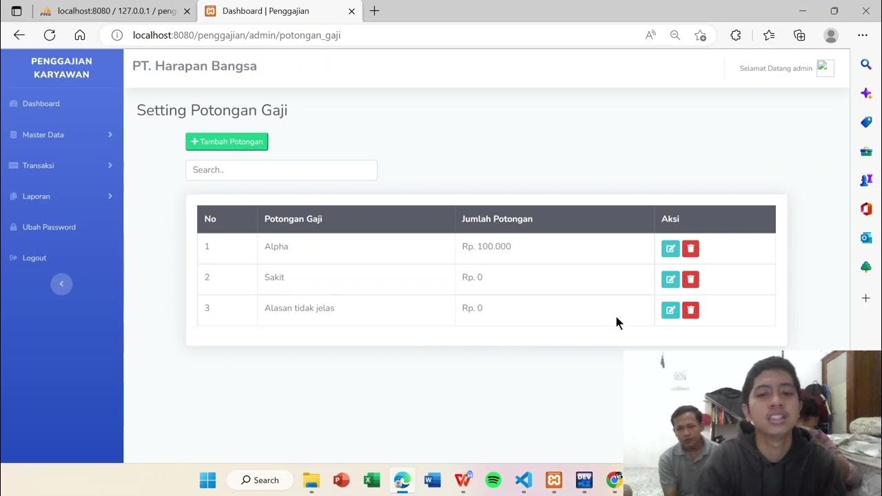Presentasi Final Project Pemrograman Web Lanjut (Amikom Yogyakarta) - YouTube