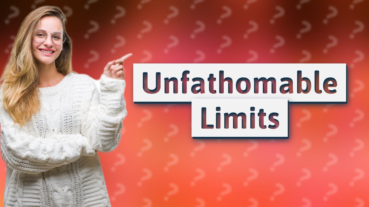 How Can We Understand the Ultimate Limits of Humanity? - YouTube