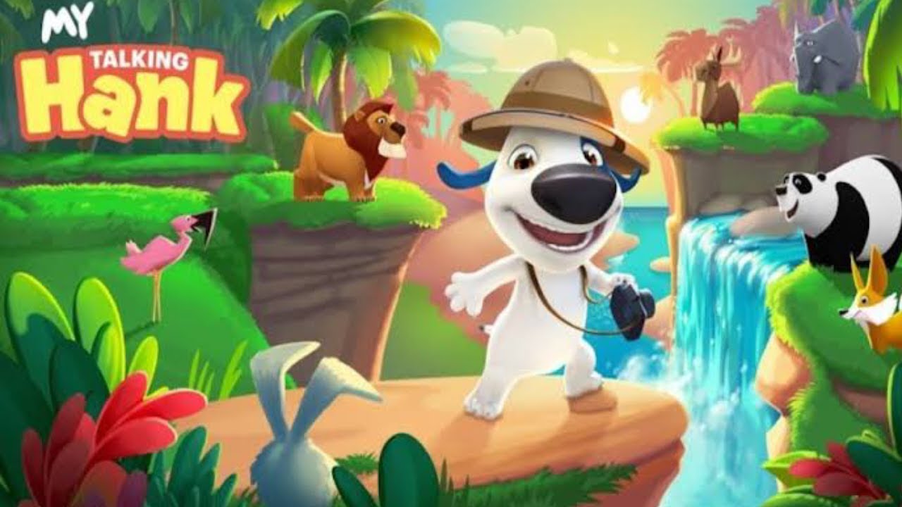 my talking hank all animals (ios & Android) Gameplay - YouTube