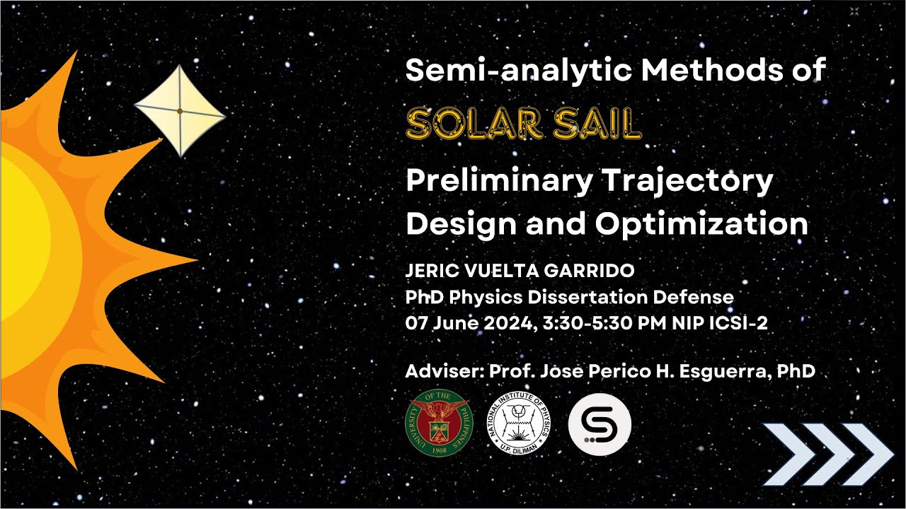 Semi-analytic Methods of Solar Sail Preliminary Trajectory Design and Optimization | Jeric ...