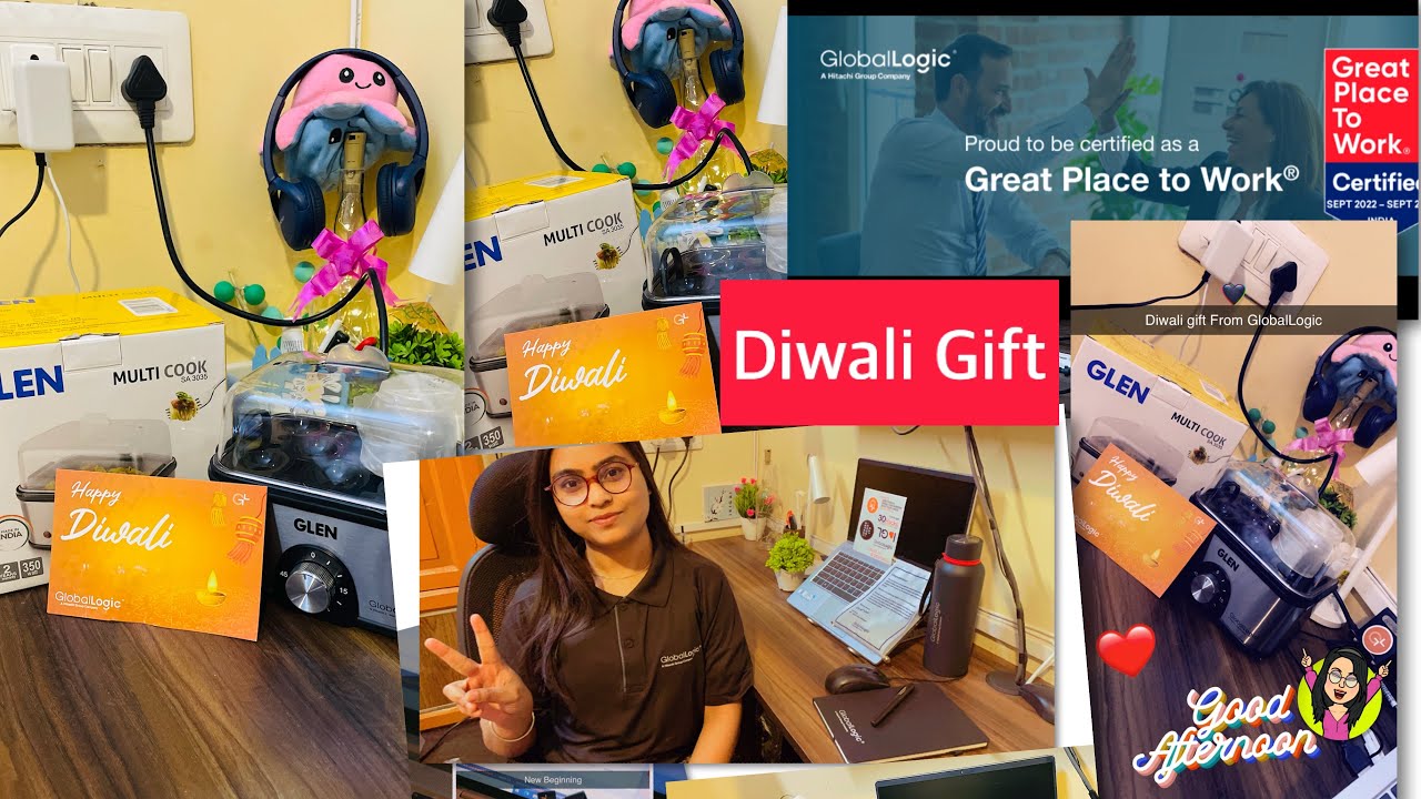 Diwali Gift From GlobalLogic |Unboxing #GLoballogicWaliDiwali # ...
