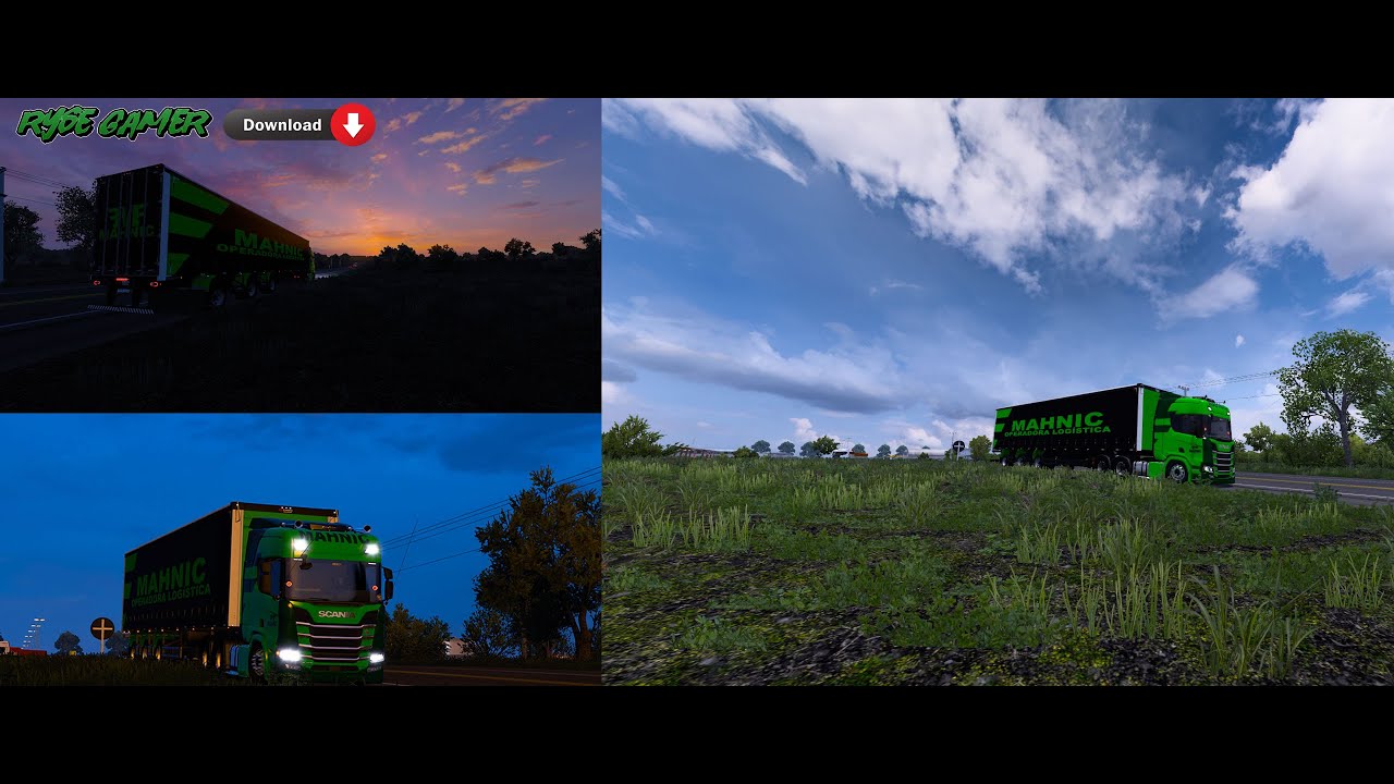 ETS2/ATS 1.46 SAIU ATUALIZAÇÃO WEATHER 2.5 MOD GRAFICO TOP GRATUITO ...