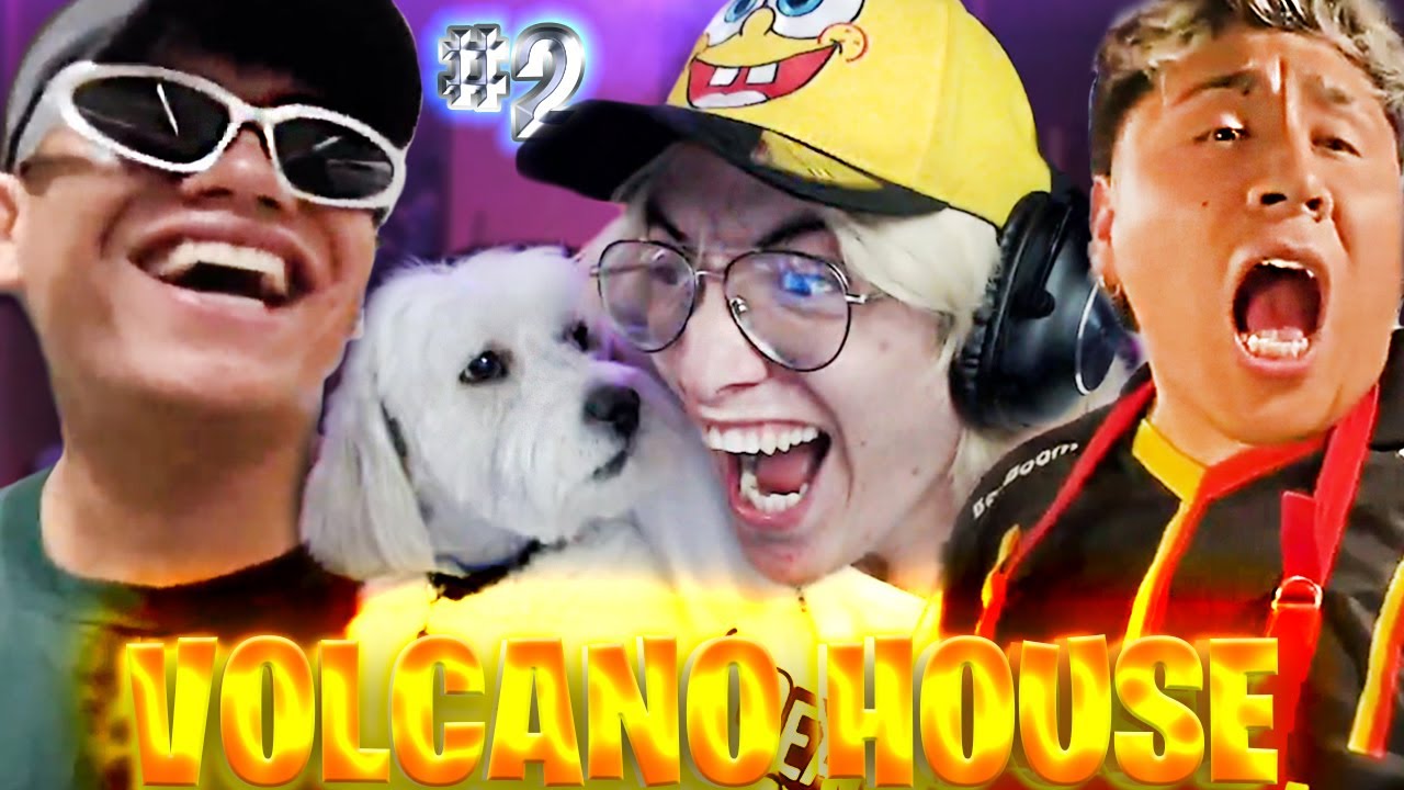 MEJORES MOMENTOS DE LA VOLCANO HOUSE 😂 - YouTube