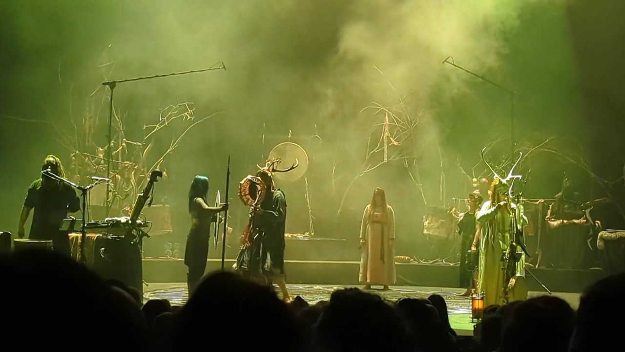 Heilung - Krigsgaldr @ Bord Gais Energy Theatre (Dublin, Ireland 2023 ...