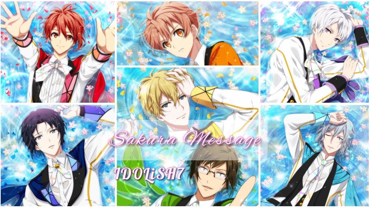 【Idolish7】 Sakura message 中日歌詞 - YouTube