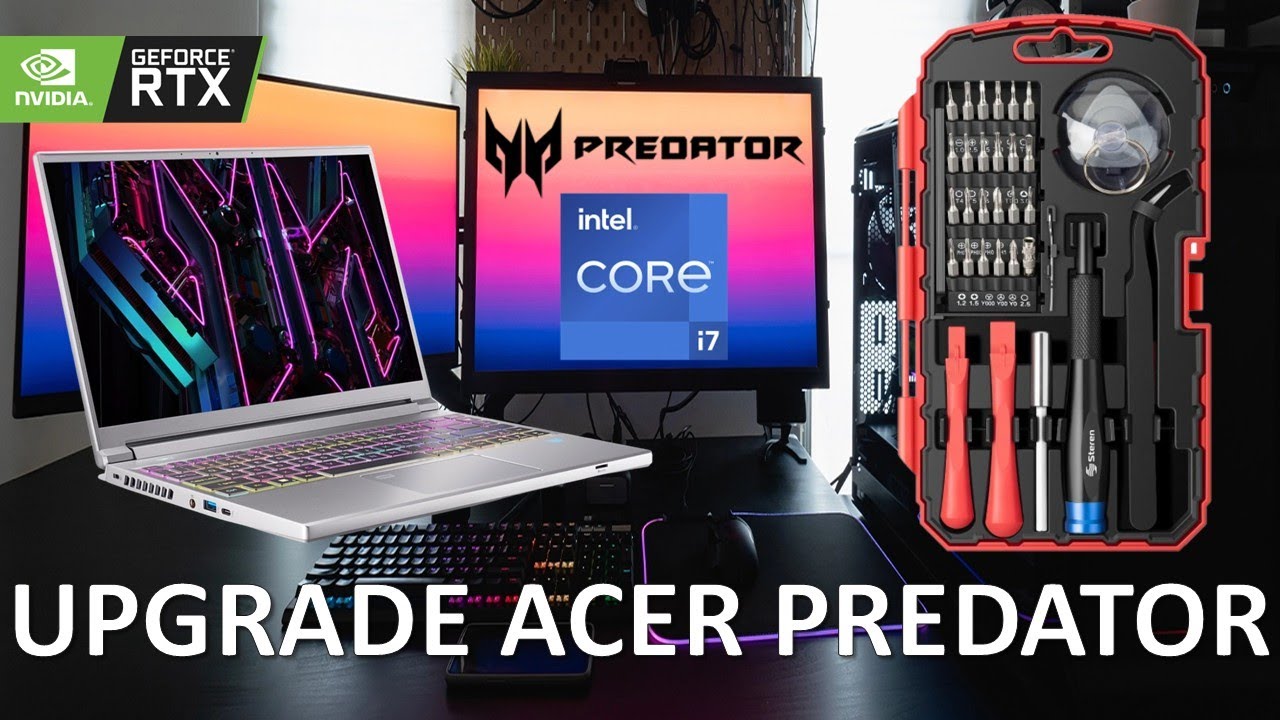 Upgrade Acer Predator PT14-51[Como abrirla, aumentar almacenamiento ...