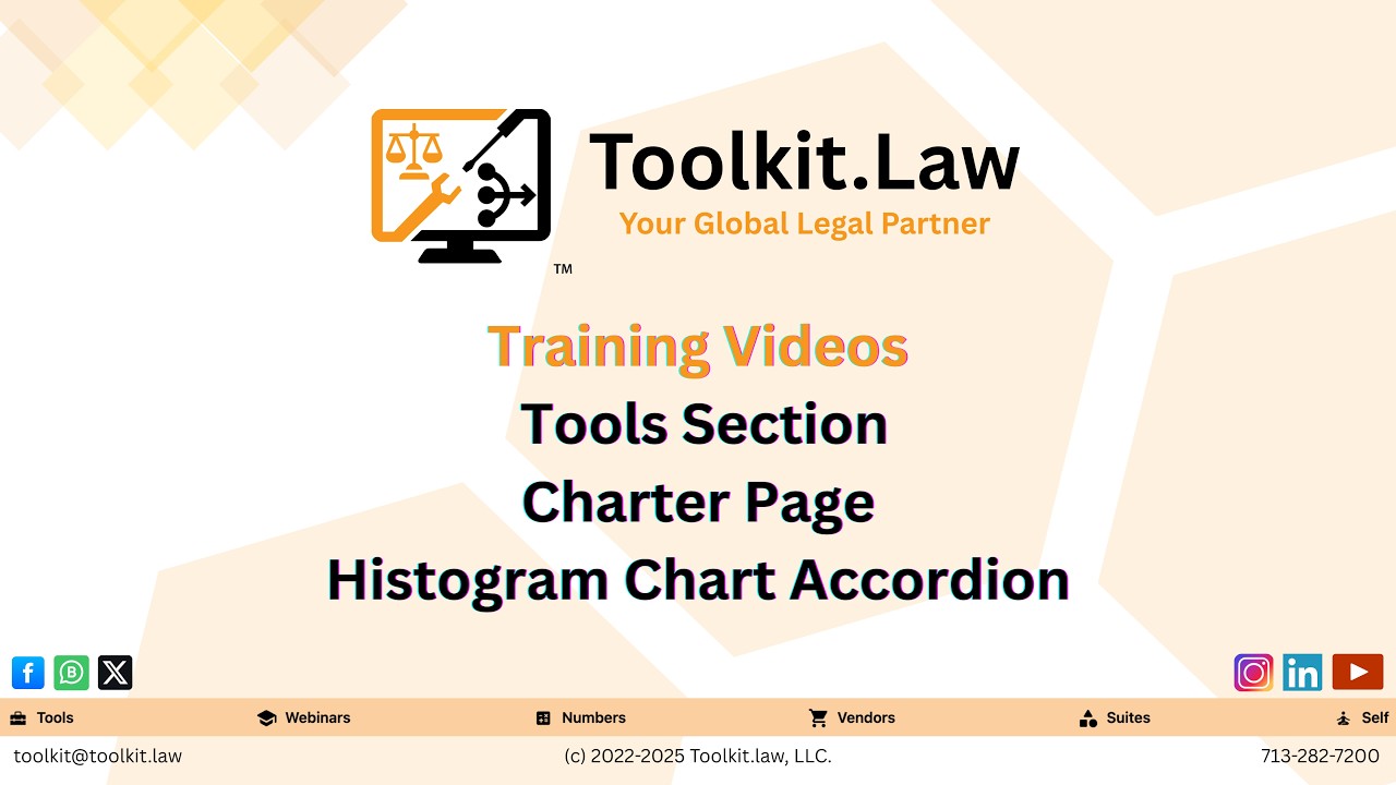 Decode Legal Data Instantly | Toolkit.law Histogram Chart for Smarter ...