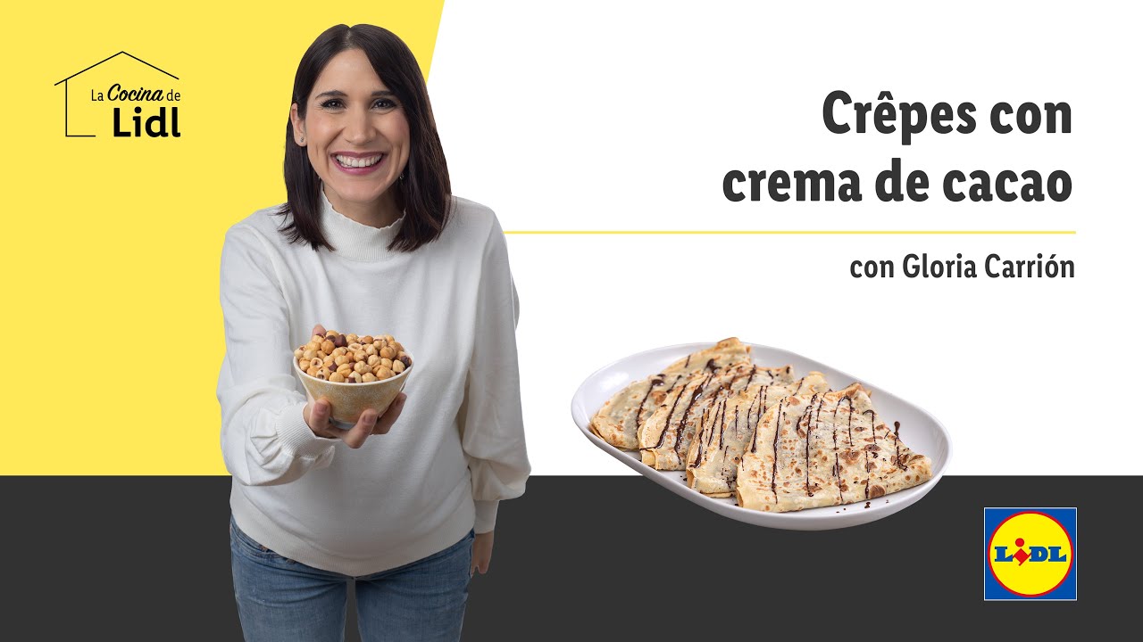 Crepes de Chocolate 🥞🍫 | Recetas Veganas | Lidl España - YouTube
