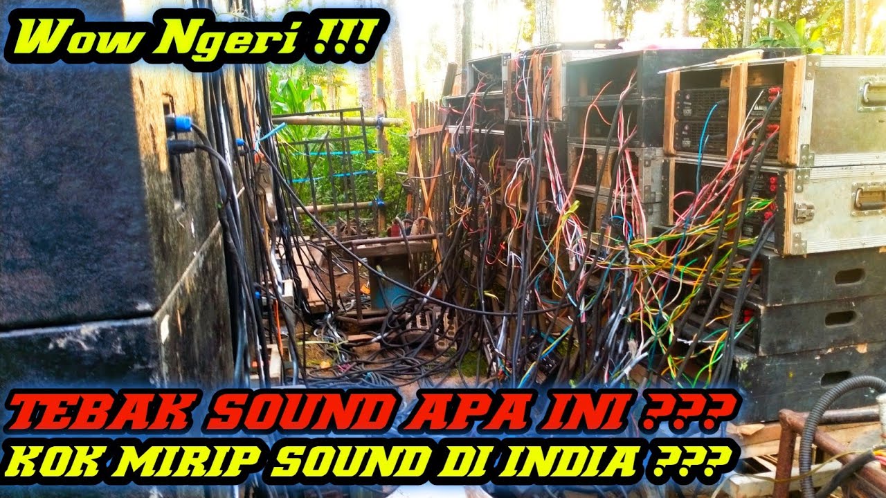 Sound Apa ini ??? Kok Mirip Sama Sound System Di india !!! - YouTube