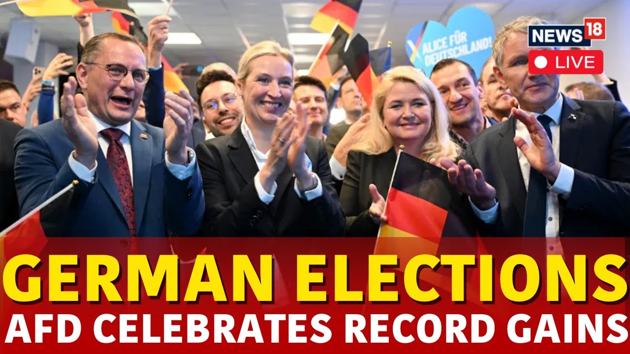 Alice Weidel Speaks LIVE On AfD Winning German General Elections ...