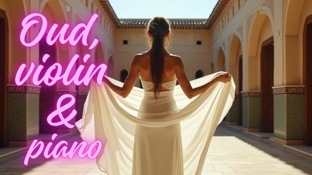 أوتار العود والكمان والبيانو ترسم لحن السكينة Oud, violin & piano ...