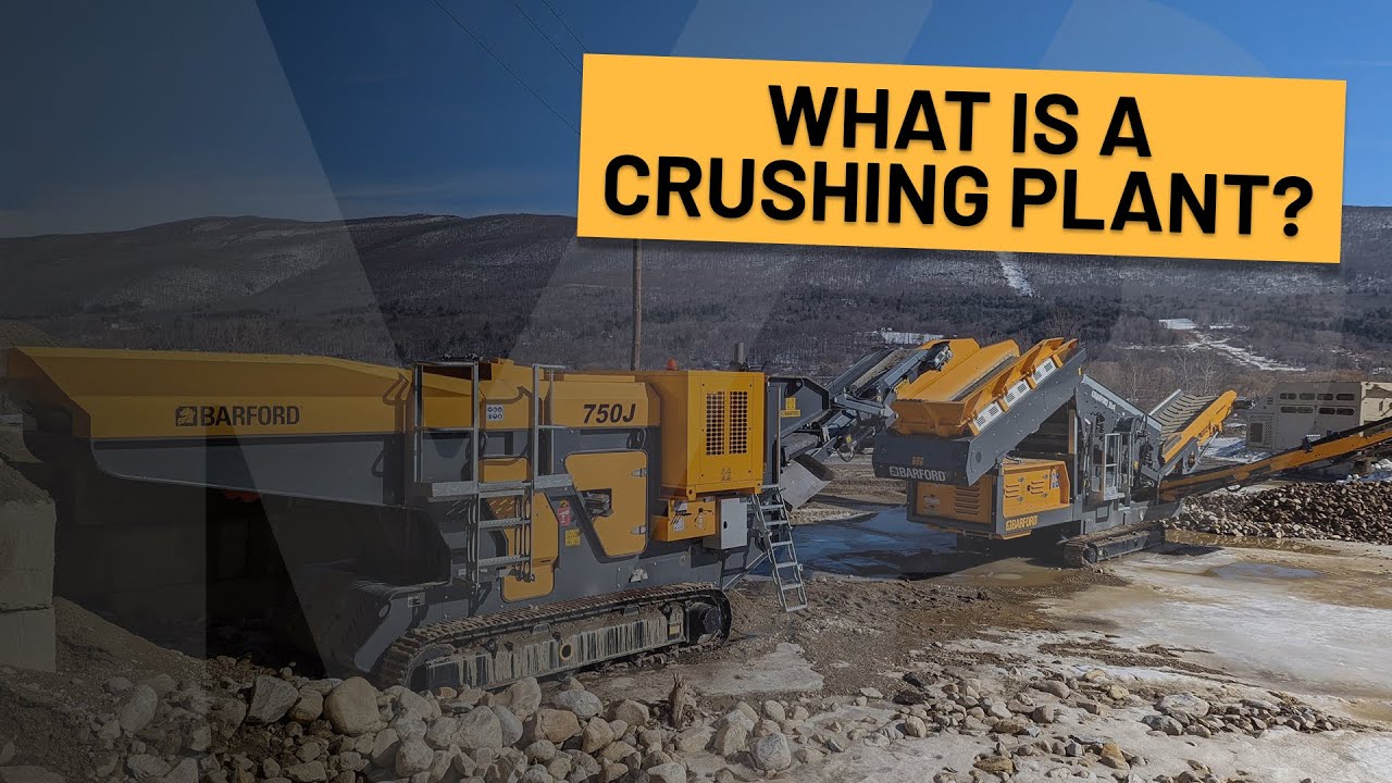 Maximize your crushing by setting up a crushing plant - YouTube