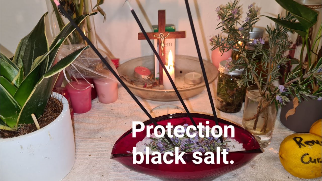 EASY WAY TO MAKE BLACK SALT FOR PROTECTION. ️ - YouTube