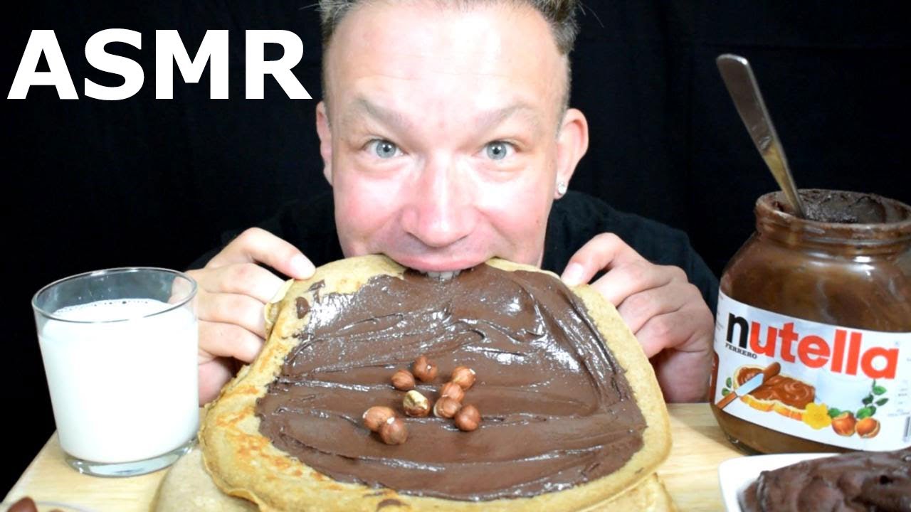 CREPES NUTELLA ASMR FAILED MUKBANG HOMEMADE RECIPE HAZELNUT SAVAGE ...