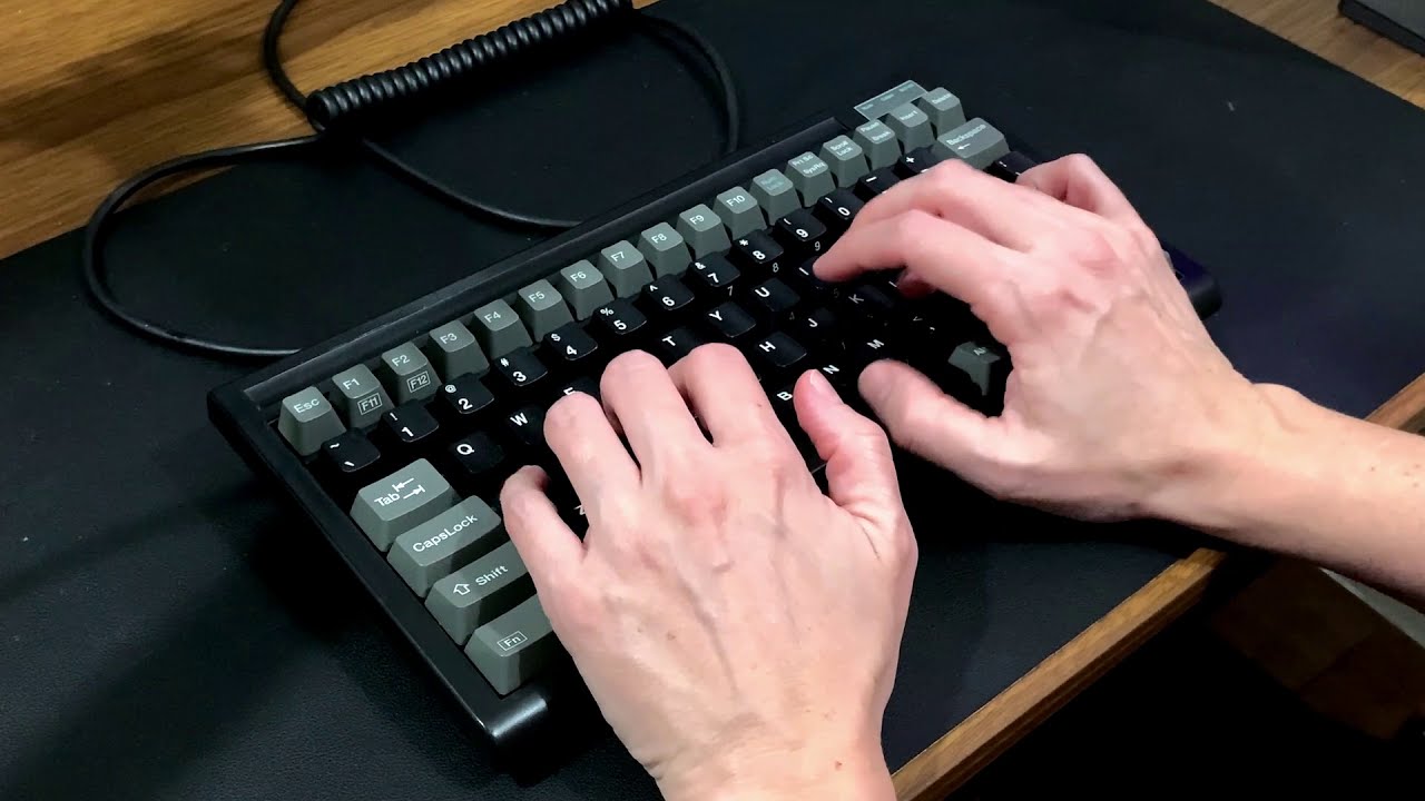 BTC 5100C | SIIG MiniTouch Plus Keyboard Typing Sounds (ASMR, 10 ...