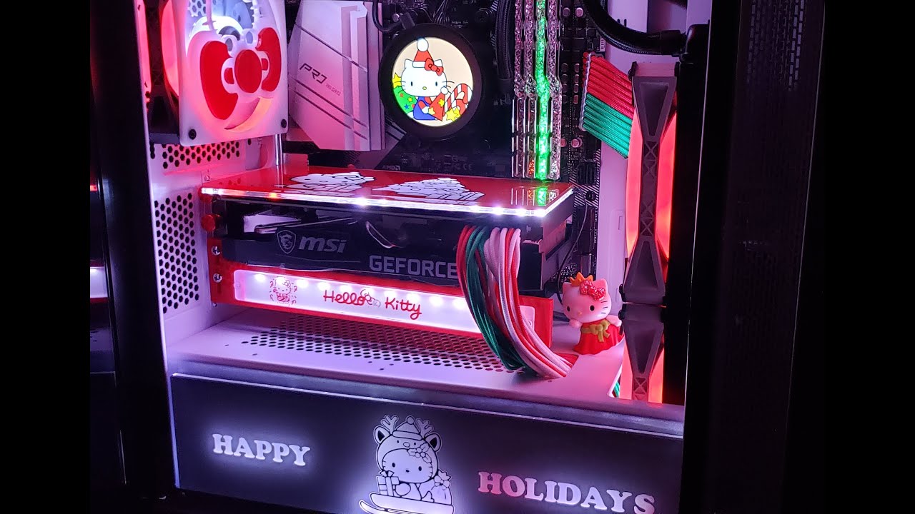 Hello Kitty Christmas Computer - YouTube