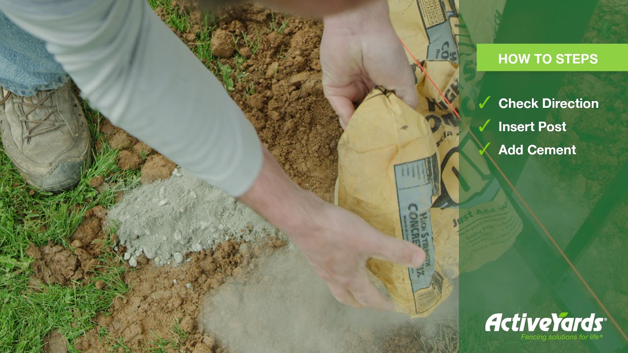 How To Set Your Posts - Aluminum - YouTube