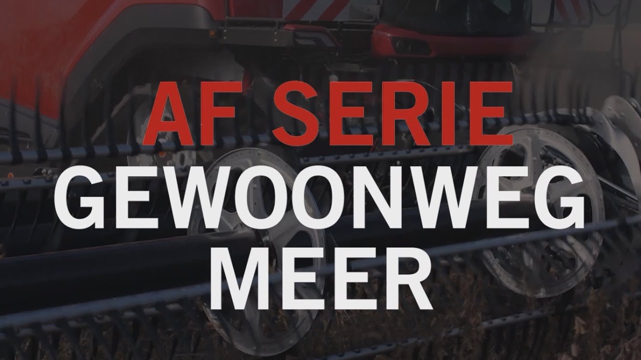 Nieuwe Case IH AF9 & AF10 - YouTube