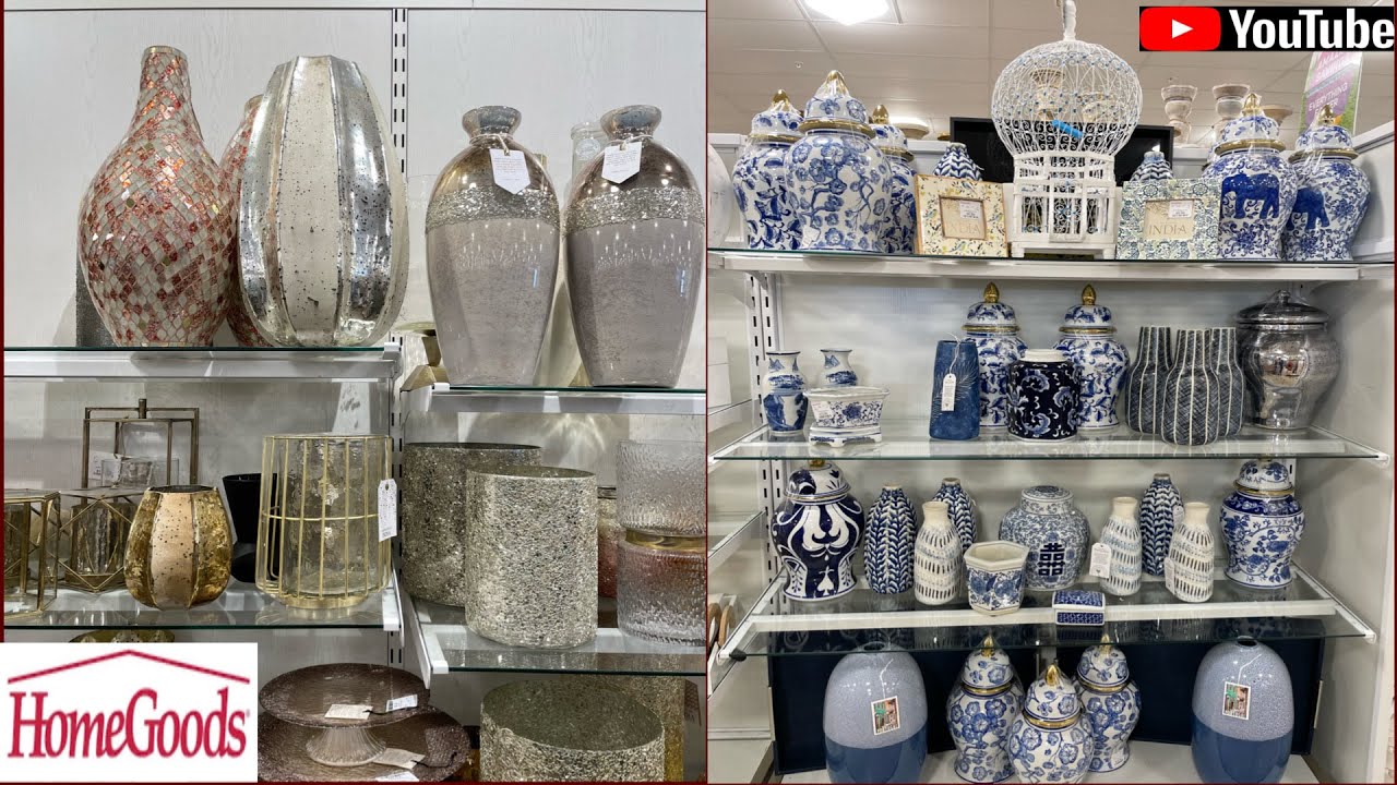 WALKTHROUGH AT HOME GOODS | DECOR PIECES 🛍🛒 - YouTube