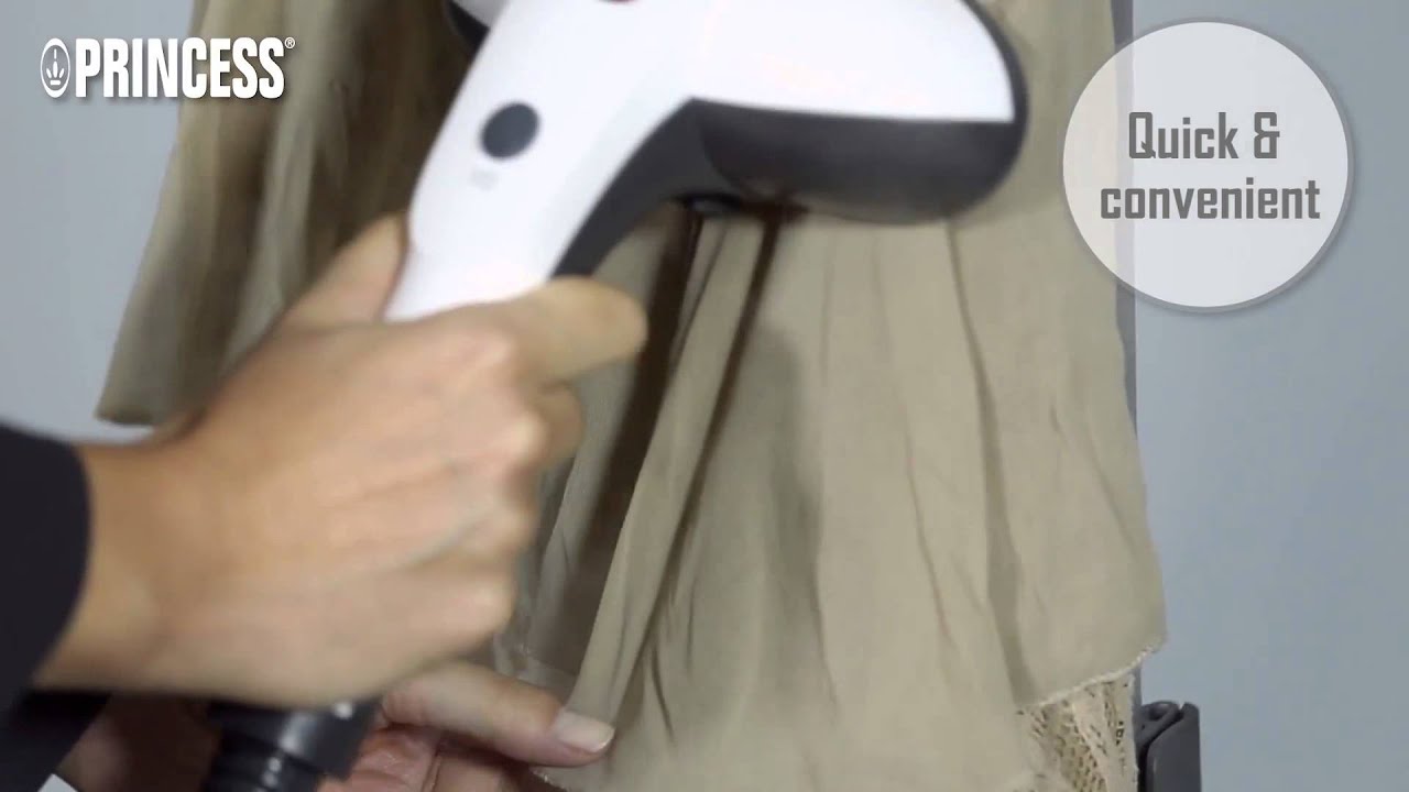 Princess Garment Steamer 332833 Allergy UK - YouTube