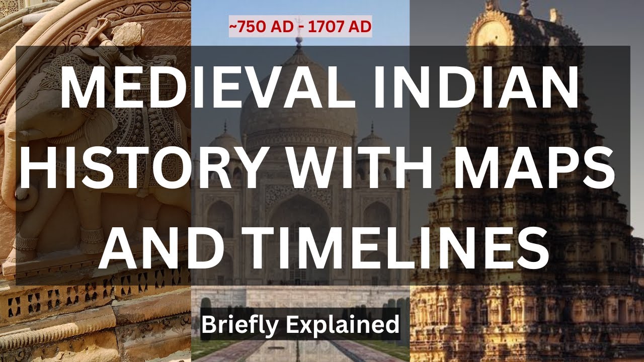 A Concise Look at Medieval Indian History: Maps, Timelines, and ...