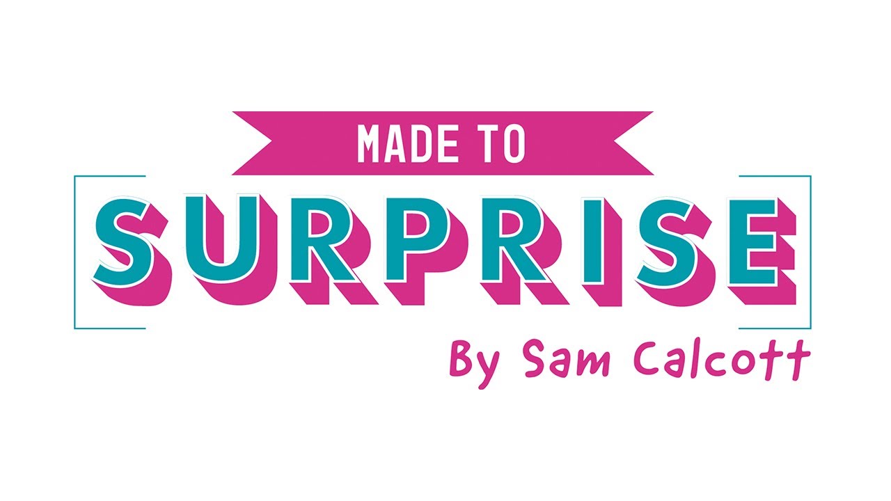 CraftStash LIVE with Sam Calcott's BRAND NEW Made to Surprise ...