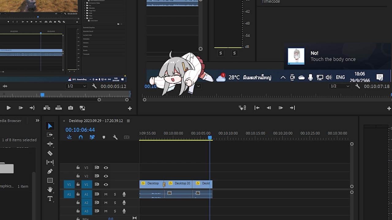 VPet-Simulator - หาอะไรมาเกาะจอ - YouTube