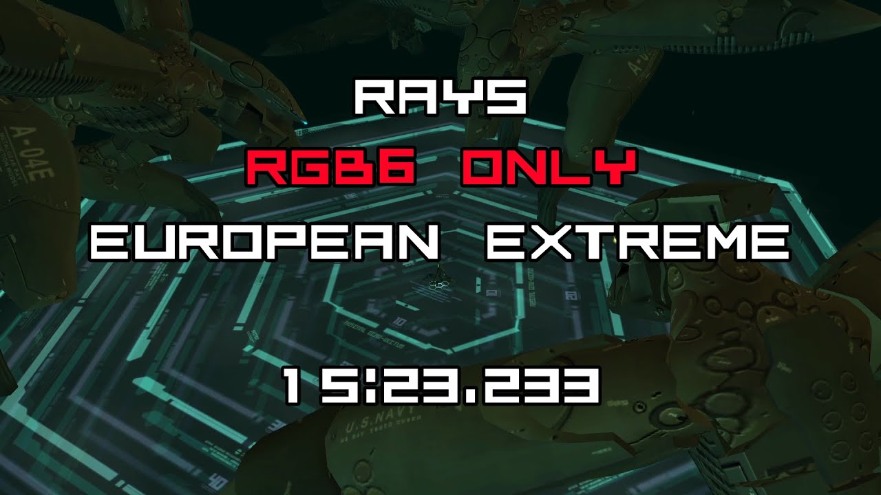 MGS2 Substance - Rays, European Extreme, RGB6 Only - 15:23.233 - YouTube