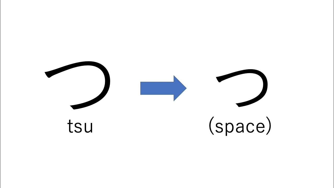 How Japanese pronounce small つ(tsu)? - YouTube