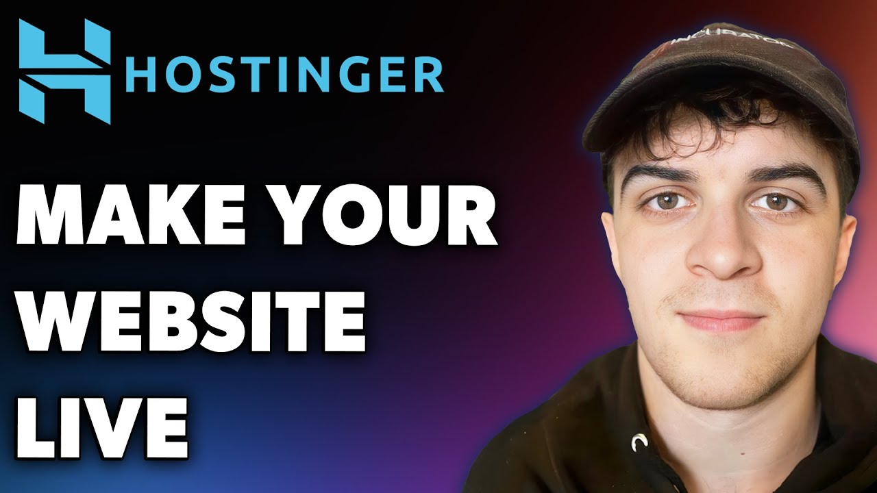 How to Make Your Website Live on Hostinger (Full 2025 Guide) - YouTube