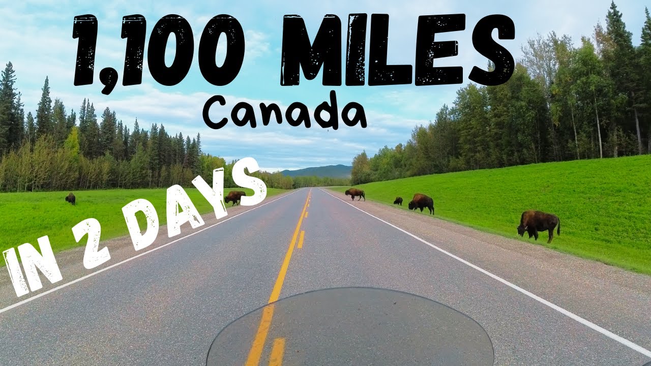 1,100 miles across Alaska & Canada on the KLR 650 l Season 2: Ep4 - YouTube